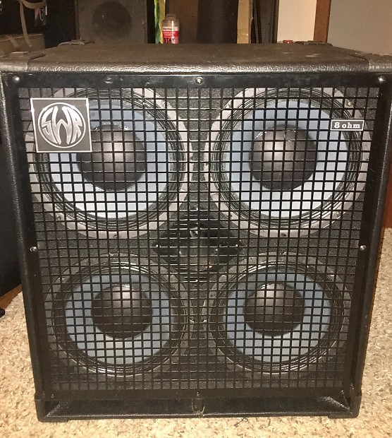 SWR Golight 410 800 watt 8 ohm bass cabinet 56lbs Black | Reverb