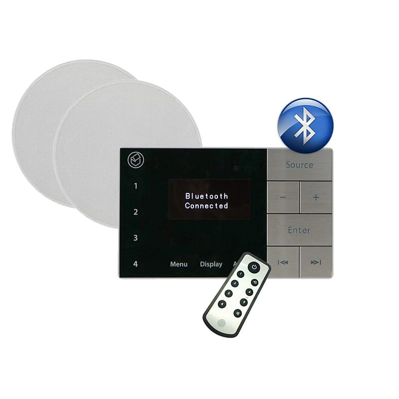 Systemline E100 DAB/FM/Bluetooth System with 2x Ceiling | Reverb