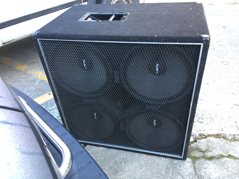 Community VBR 4x15 vented bass cabinet 1990s - Black | Reverb