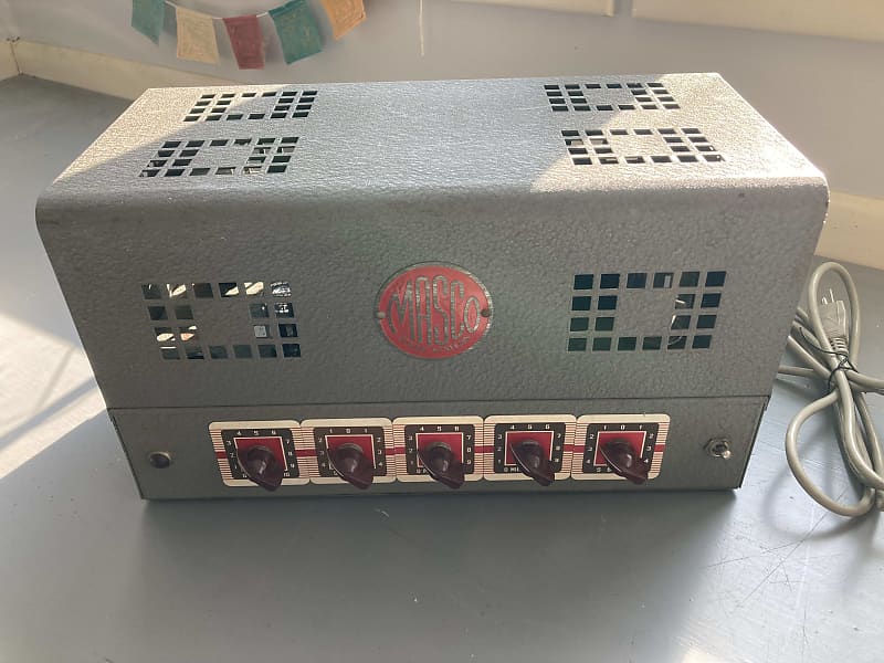 Masco MA-35 PA Head Amplifier - Skip Simmons modded Harmonica | Reverb