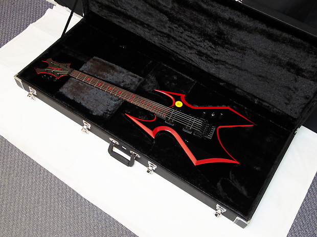 BC RICH MK3 Warbeast Black Devil electric GUITAR new Red | Reverb