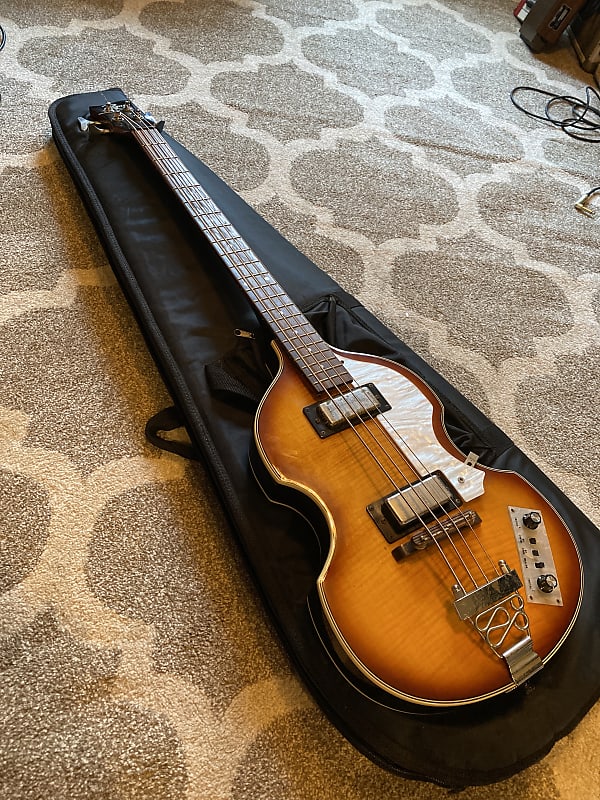SUMMER SALE// CLEAN Rogue Violin Bass VB100 | Reverb
