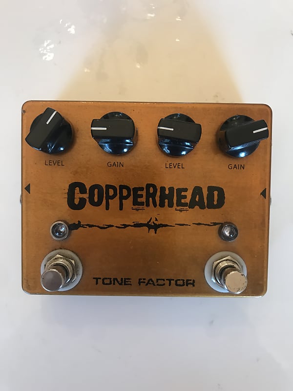 Tone Factor Copperhead Dual Boost - serial no. 15 | Reverb