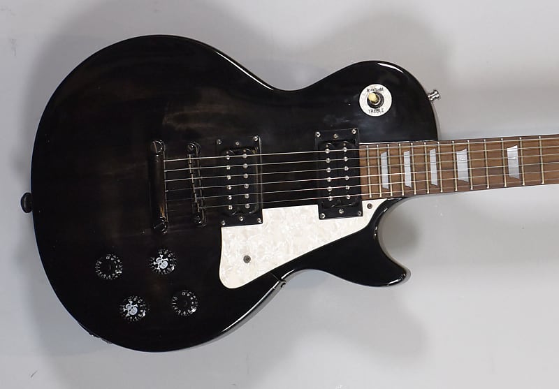 Epiphone Les Paul Studio - Transparent Black Fade, '98 | Reverb