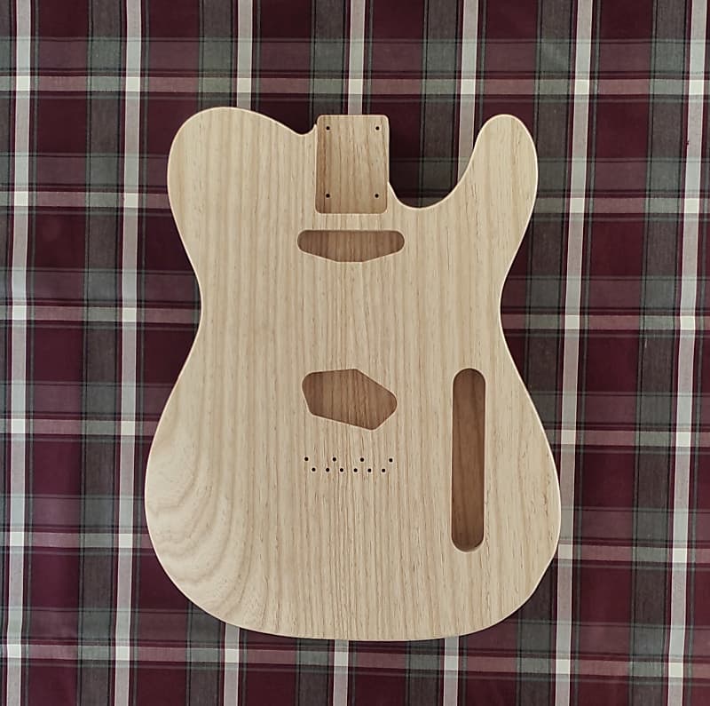 Woodtech Routing 2 pc Swamp Ash Arm & Belly Cut Telecaster | Reverb