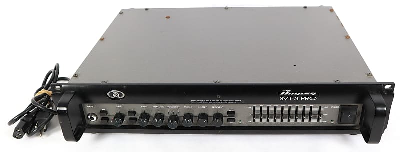 Ampeg SVT-3 Pro 450w Electric Bass Guitar Amplifier Amp Head | Reverb