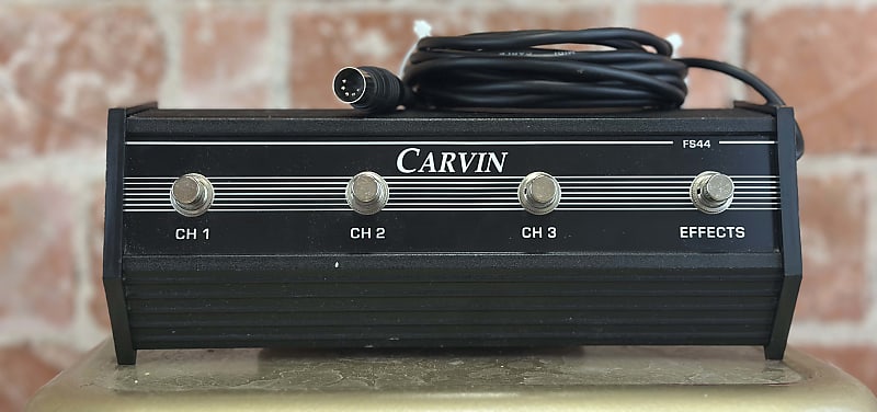 Carvin FS44 4-Button 5-Pin Footswitch | Reverb