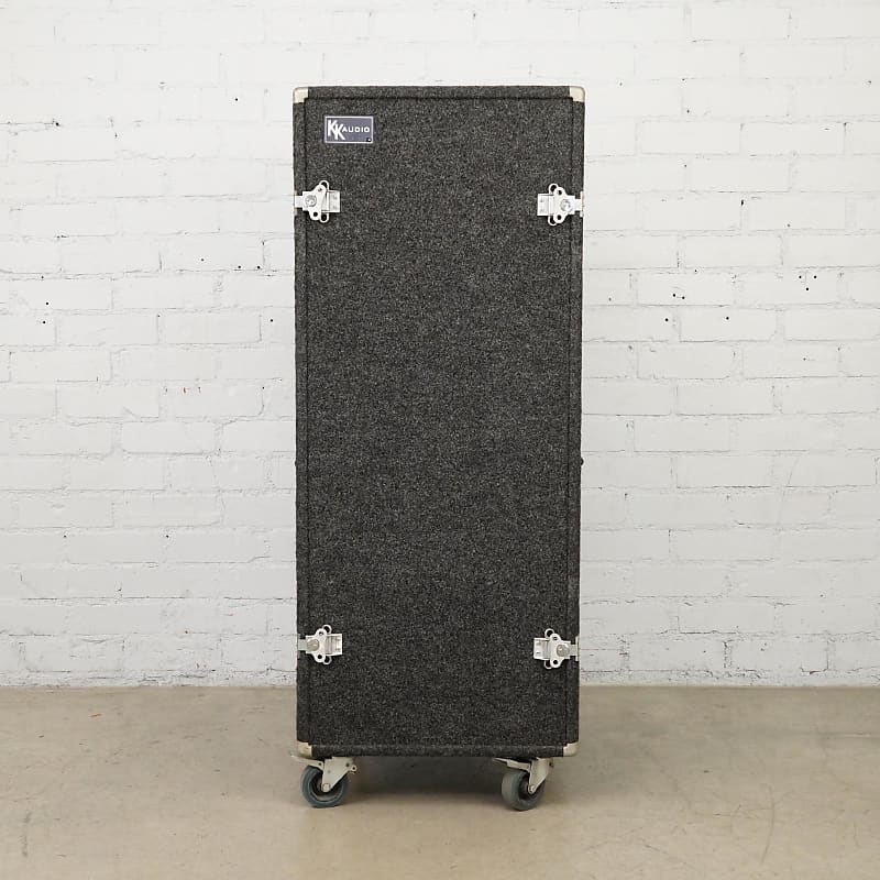 KK Audio 18-Space 18U Carpeted Rolling Rack Case Dennis | Reverb