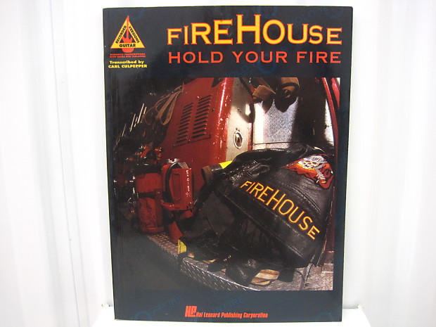 Firehouse Hold Your Fire Sheet Music Song Book Songbook | Reverb