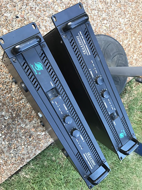 2x Sound King 2000 watt Power Amps | Reverb