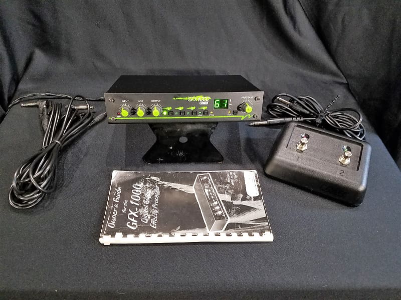 Crate Gfx1000 Programmable Multi Effects Processor Stand Reverb