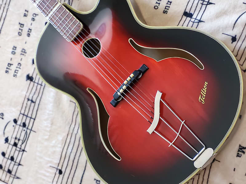 Telson Archtop 1950s Gitarre Guitar Made in Germany | Reverb