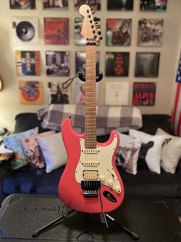 Warmoth/MJT Partscaster 2021 - Fiesta Red | Reverb