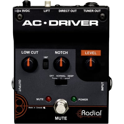 Radial Engineering AC-Driver Acoustic Instrument Preamp | Reverb