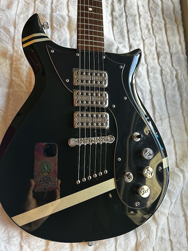 Gretsch G5135CVT 2010's-Present - Corvette- Black with Pewter | Reverb