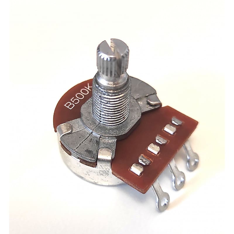 500 Ko Alpha Pot, Lineare Split shaft 6mm 24 | Reverb Australia