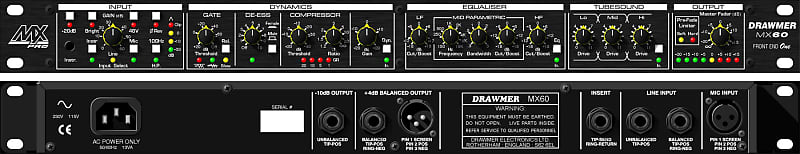 Drawmer MX PRO 60 Front End One | Reverb