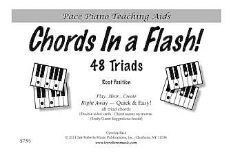 Chords In A Flash 48 Triads For Piano Revised Edition | Reverb