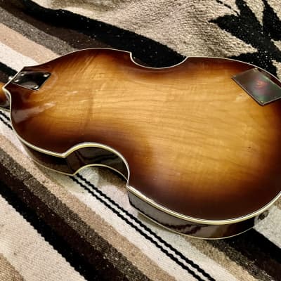 Hofner 459 VTZ Beatle Violin Guitar Fuzz and Treble Boost | Reverb