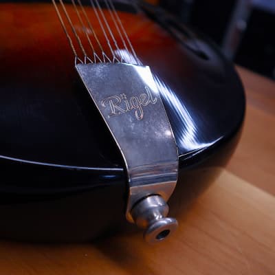 Rigel Mandolin A-Style, A+ Model w/Tolex Fitted Case | Reverb