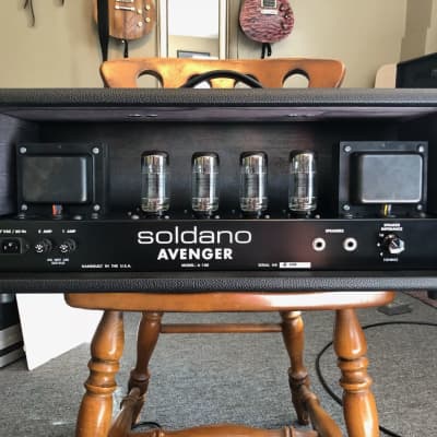 Soldano Avenger mercury transformers and valve cover grill | Reverb