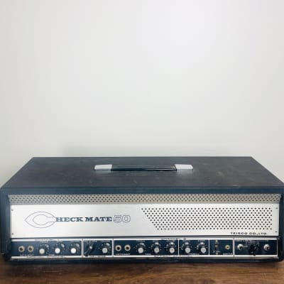 Teisco Checkmate 50 Tube Amplifier 1970s | Reverb