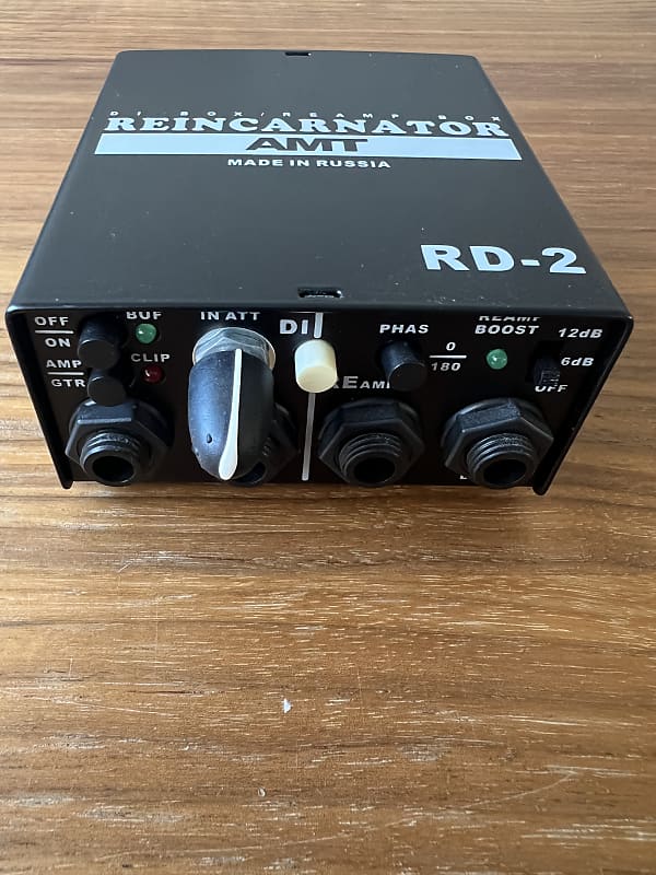 АМТ Reincarnator RD-2 (DI-box + ReAmp-box) | Reverb