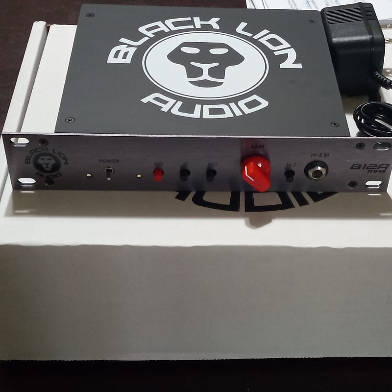 Black Lion Audio B12A MKII Preamp - Silver | Reverb