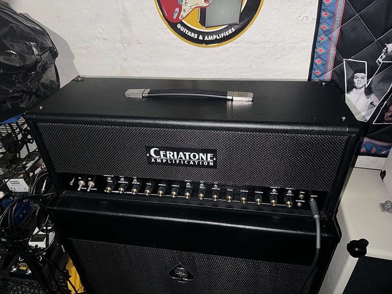 Ceriatone King Kong 50 watt head 2022 - black | Reverb