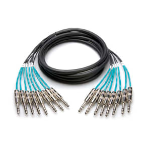 Hosa CSS-803-PRO 8-Channel 1/4" TRS Pro Balanced | Reverb Australia