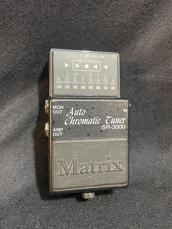 Matrix SR-3000 Auto Chromatic Tuner Pedal | Reverb