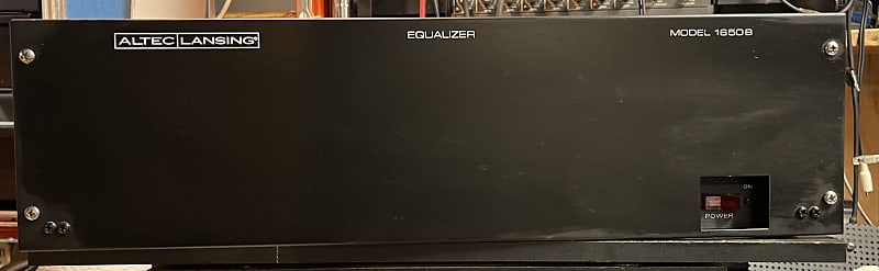 Altec Lansing Model 1650B 1/3 Octave EQ 1980's - black | Reverb