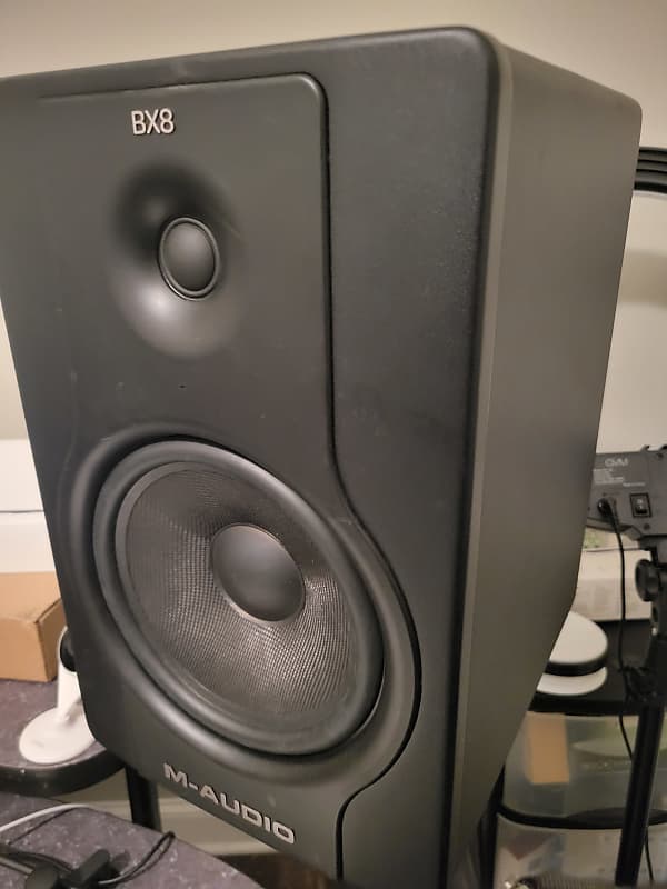 M-Audio BX8 Amplified Studio Monitor (Single) 2015s - Carbon | Reverb
