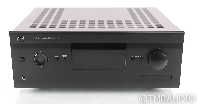 NAD T758 v3 7.1 Channel Home Theater Receiver; T-758; Black; | Reverb