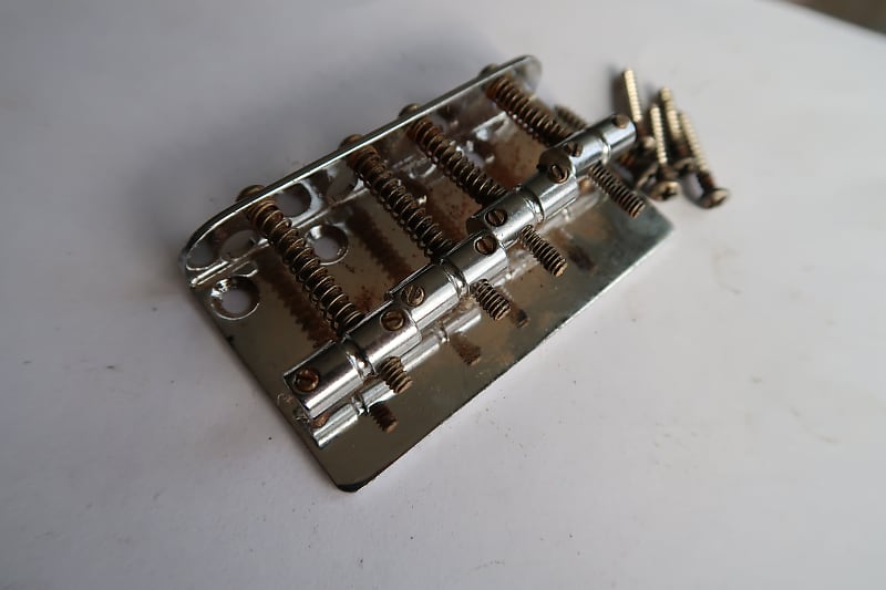 Fender Jazz / Precision Bass Bridge 1968 thru 1978 Relic | Reverb UK