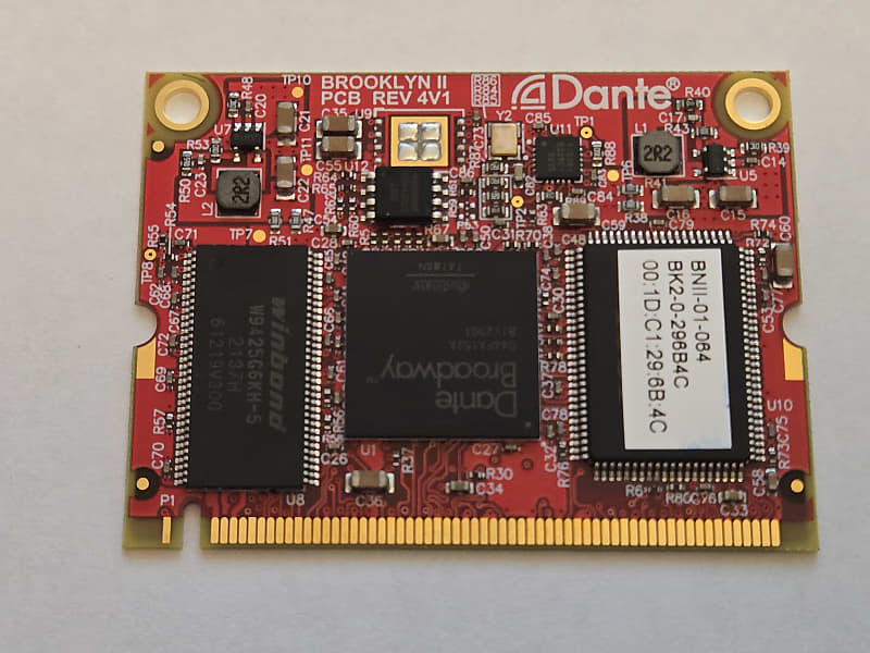 Behringer Wing AOIP Dante 64x64 channel Internal module | Reverb