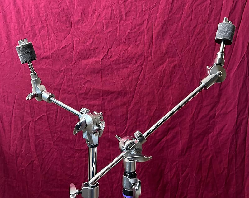 Yamaha 800 Series Double Cymbal Stand with 750 series cymbal | Reverb