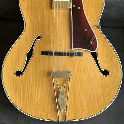 1957 Levin 320N Archtop with Floating Gibson Pick-Up | Reverb
