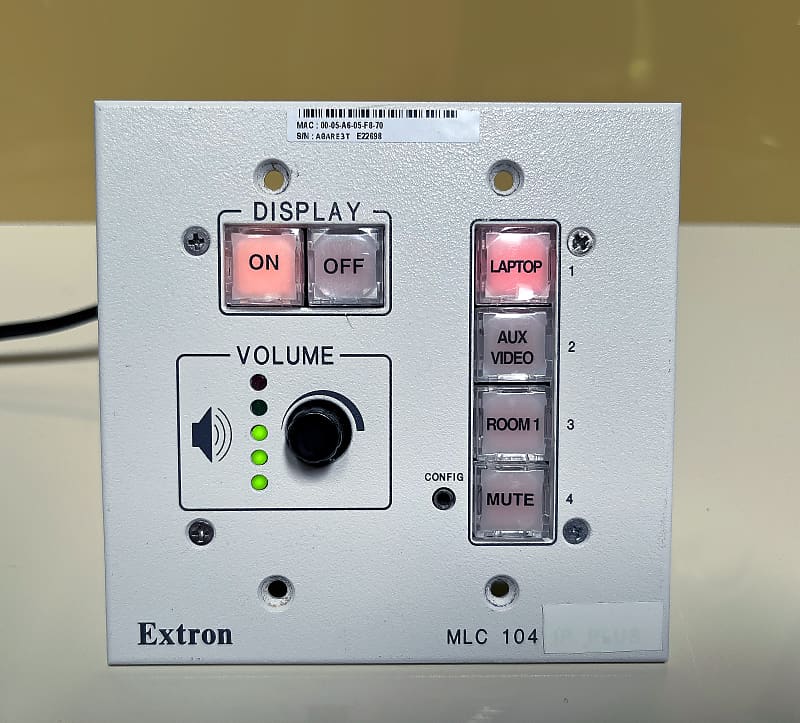 EXTRON MLC 104 IP MediaLink Remote Controller (4) Input | Reverb