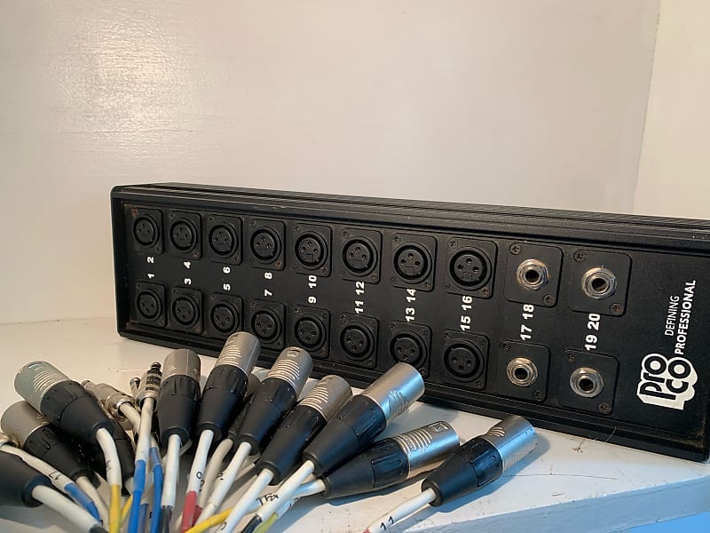 ProCo 50 ft. SMA1604FBQ-50 SMA Series 16x4 Stage Snake with | Reverb