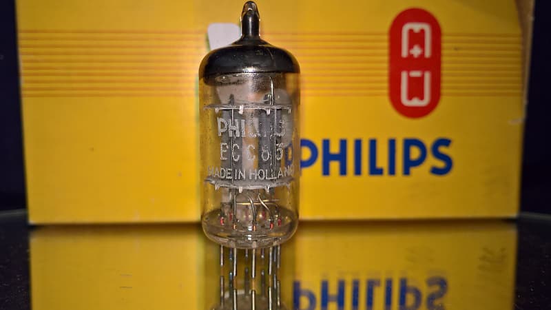 Philips ECC83 / 12AX7 1970 Glass TUBE preamp Marshall | Reverb