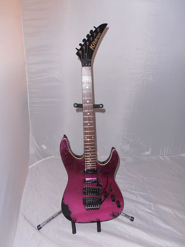 Kramer ST605 Custom Holoflash and upgraded pickups! | Reverb