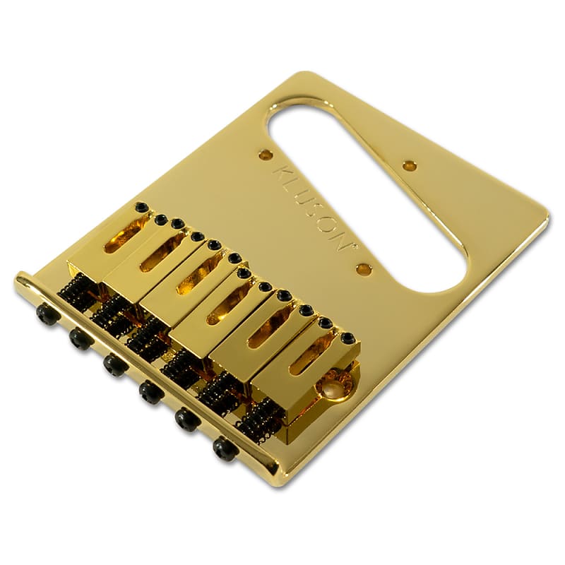 Kluson KCTBS-G Contemporary Replacement Bridge For Fender | Reverb