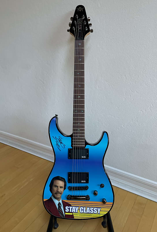 Alien S-90 2000s - Custom Electric Guitar - Anchorman Movie | Reverb