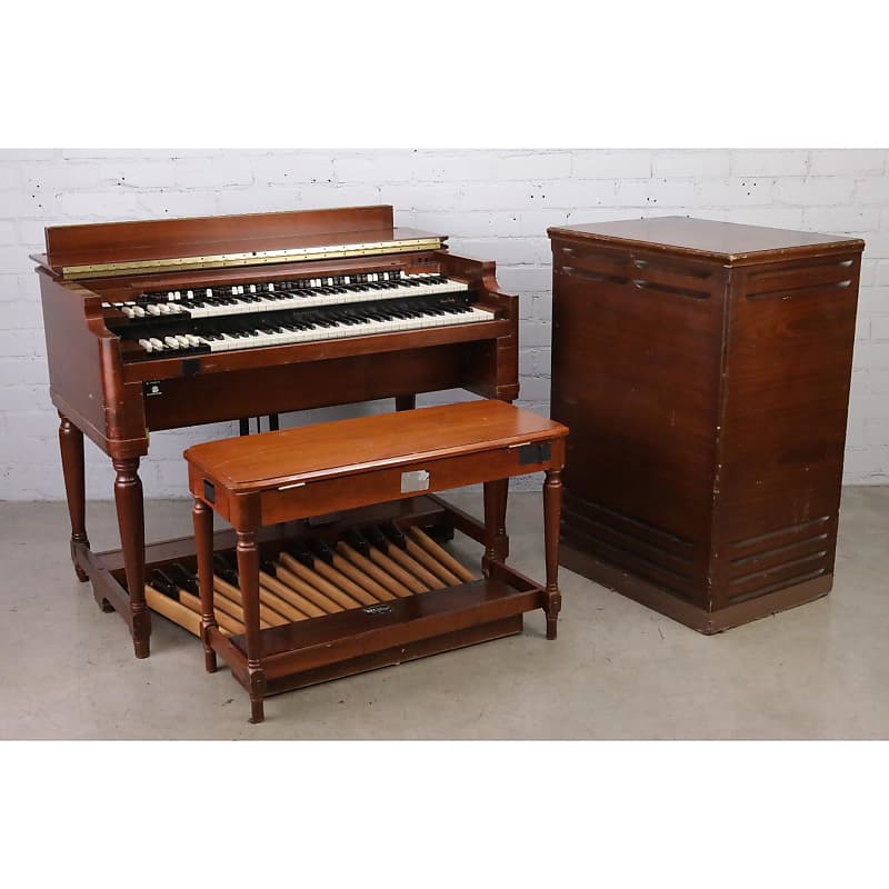1958 Hammond B-3 Organ w/ Leslie 122 Speaker Pedals Bench & | Reverb