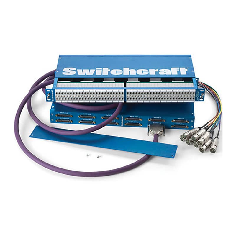 Switchcraft 96-Point StudioPatch Series Bantam Patchbay (To | Reverb