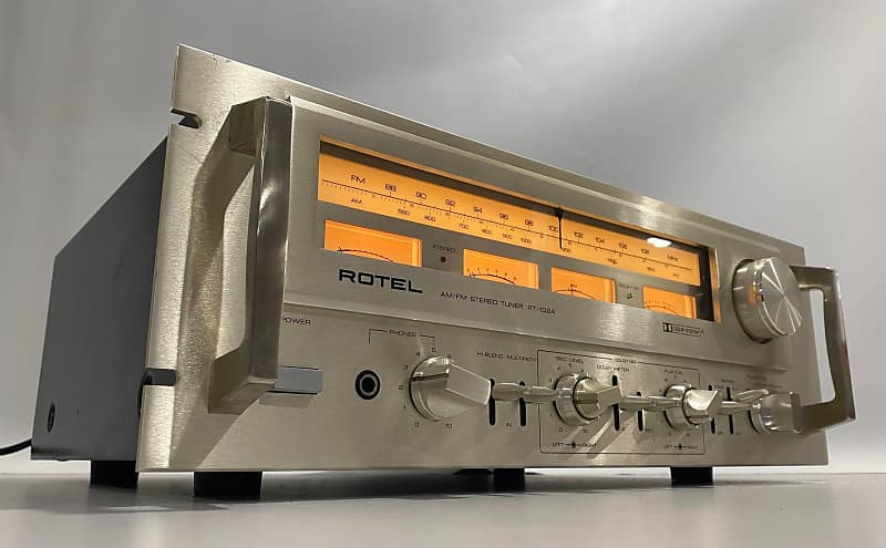 Vintage Rotel RT-1024 AM/FM Stereo Analogue Tuner. Serviced! | Reverb