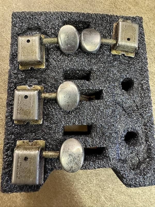 Vintage Kluson Deluxe tuners - 4 pieces | Reverb