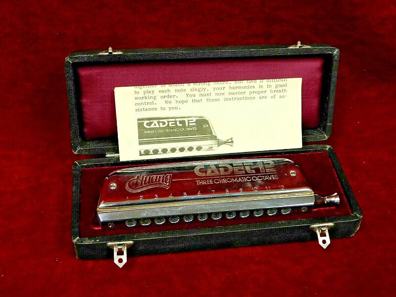 Hung Cadet 12 Three Chromatic Octave Harmonica | Reverb