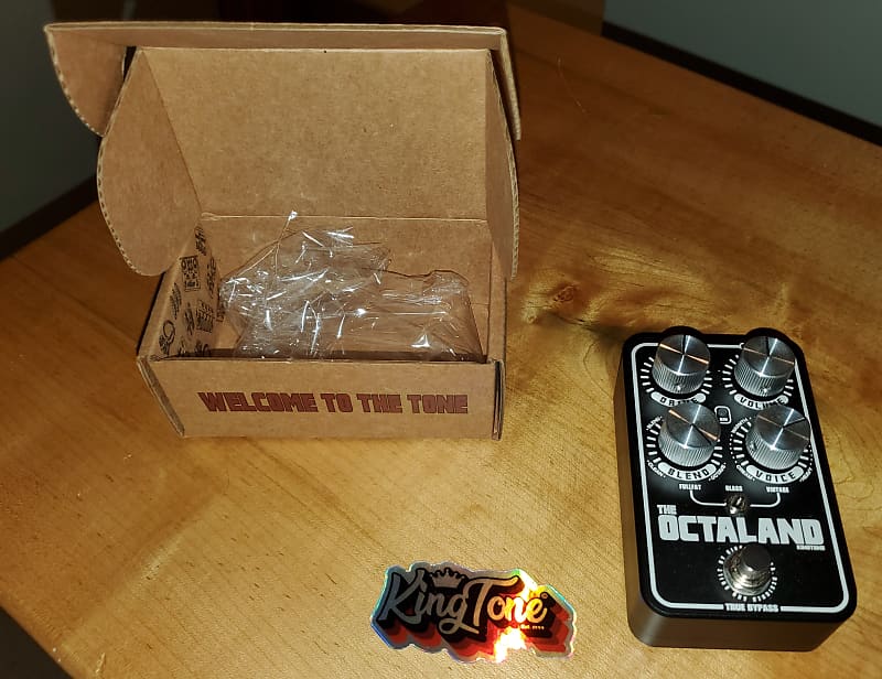 King Tone Guitar Octaland 2023 - Black/Black | Reverb